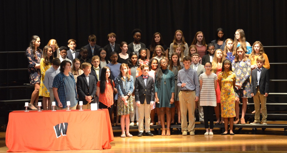 NJHS Induction Ceremony | Waycross Middle School