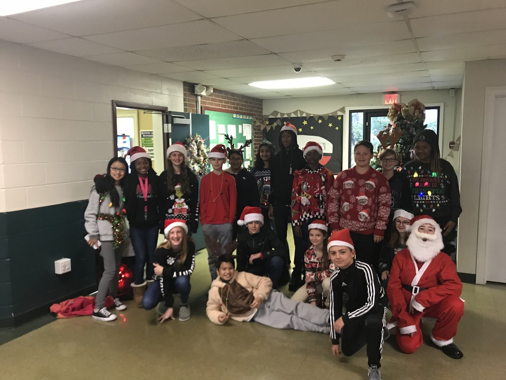 Student Council Visits Head Start | Waycross Middle School
