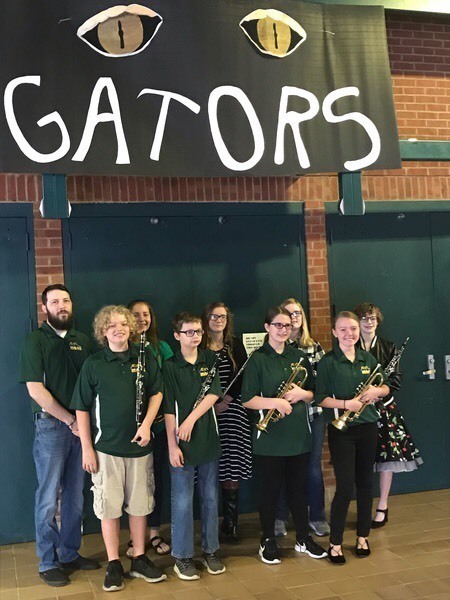 Solo and Ensemble Band Students | Ware County Middle School