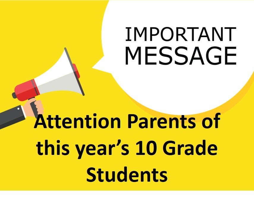 Attention Parents of this Year's 10 Grade Students | Ware County High ...