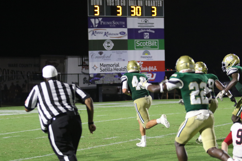 Ware County Defeats Appling in Season Opener by a Score of 20 - 17 ...