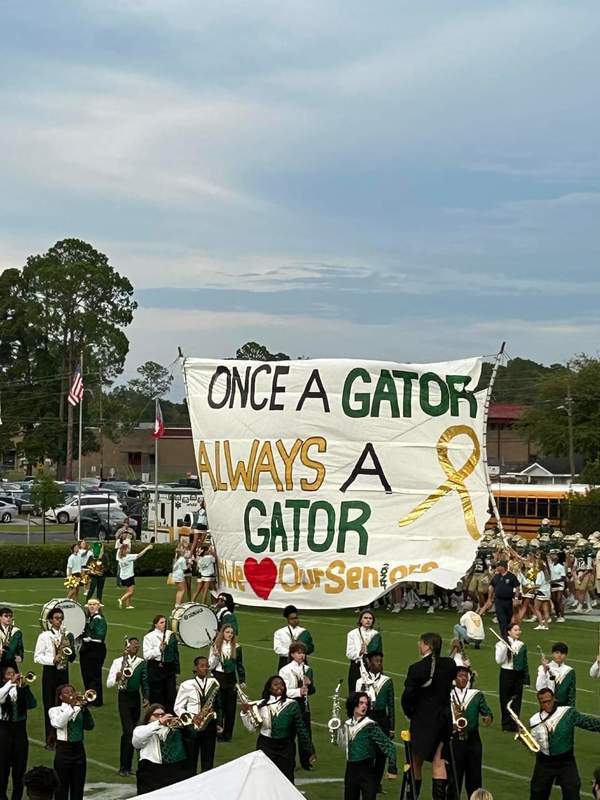 Gators Go Gold in the Fight Against Childhood Cancer and Defeat Baldwin ...